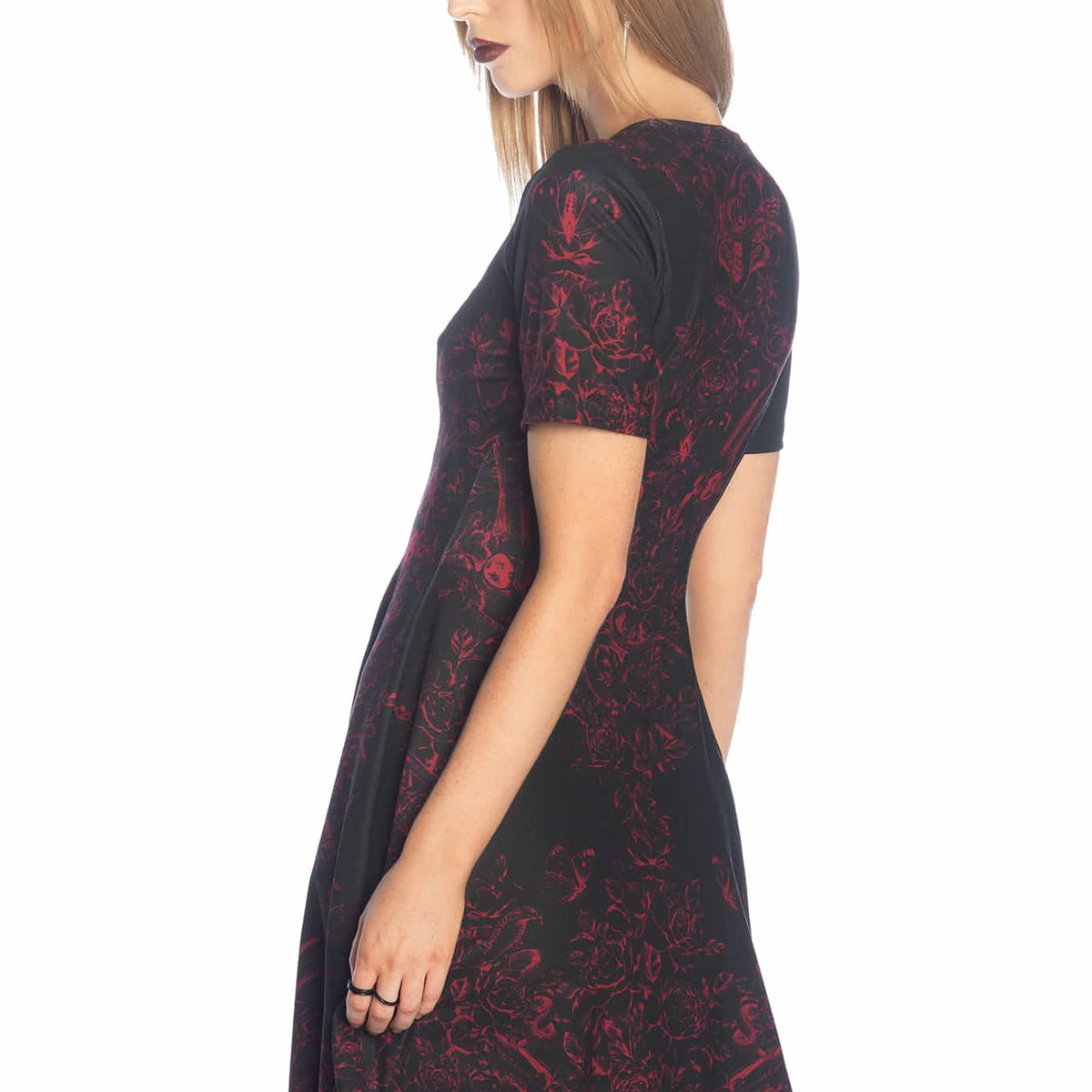 Venom Veil Longline Evil Tee Dress - Limited – BlackMilk Clothing