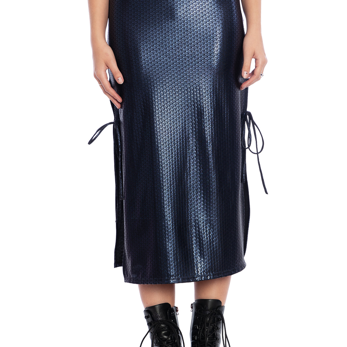 Water Warrior Side Split Midaxi Tube Skirt - Limited – BlackMilk Clothing