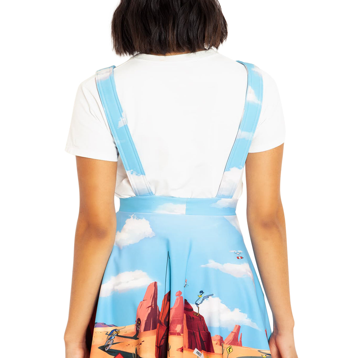 Wile E Coyote And Road Runner Apron Dress - Limited – BlackMilk Clothing
