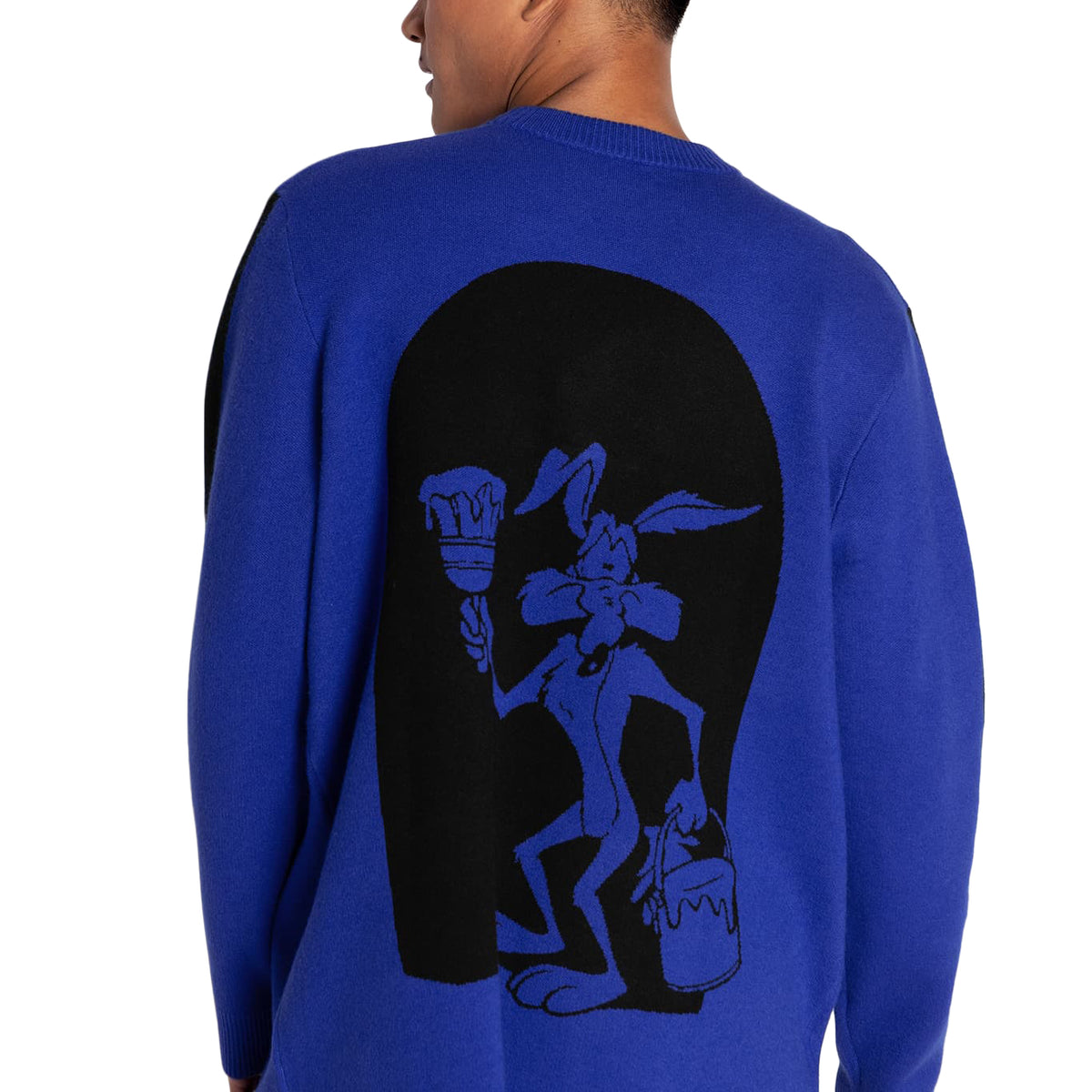 Wile E Coyote Oversized Knit Sweater – BlackMilk Clothing