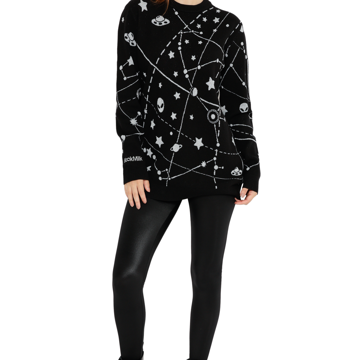 Alienated Oversized Knit Sweater - Limited – BlackMilk Clothing