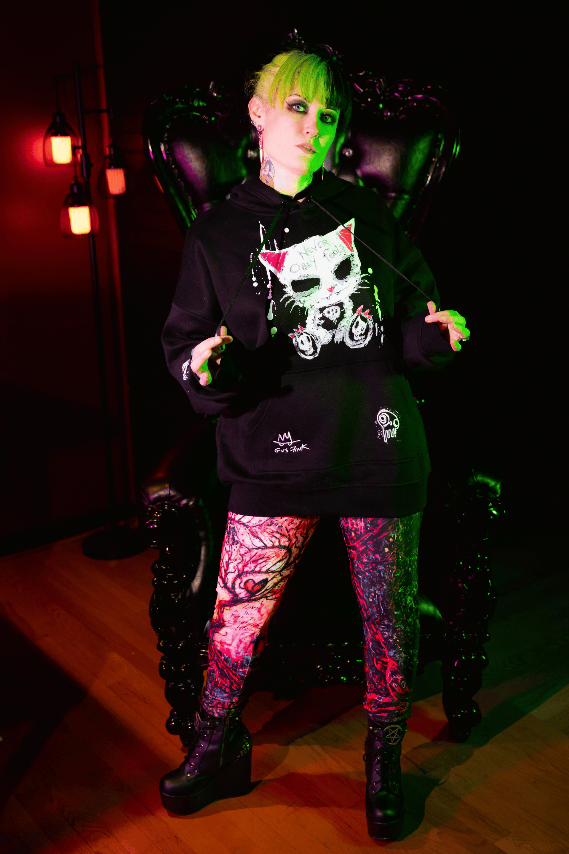Never Obey Fools Kangaroo Pocket Hoodie - Limited – BlackMilk Clothing