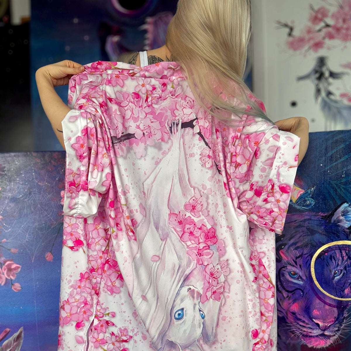 Pearl in Sakura Robe – BlackMilk Clothing