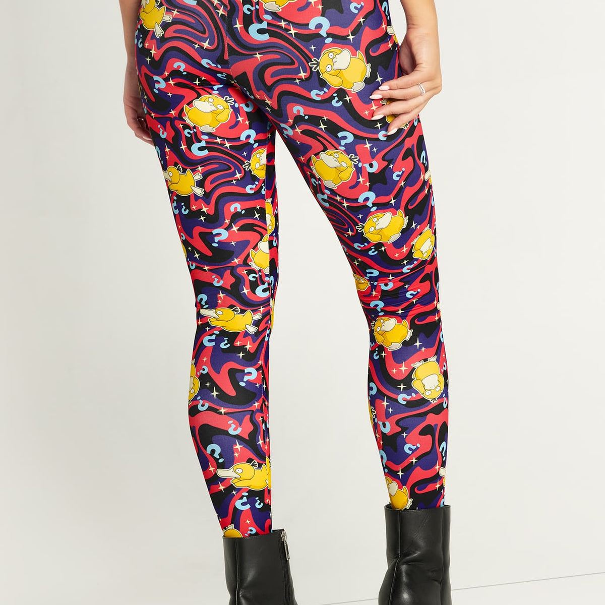 Psyduck Confusion High Waisted Matte Finish Leggings - Limited ...