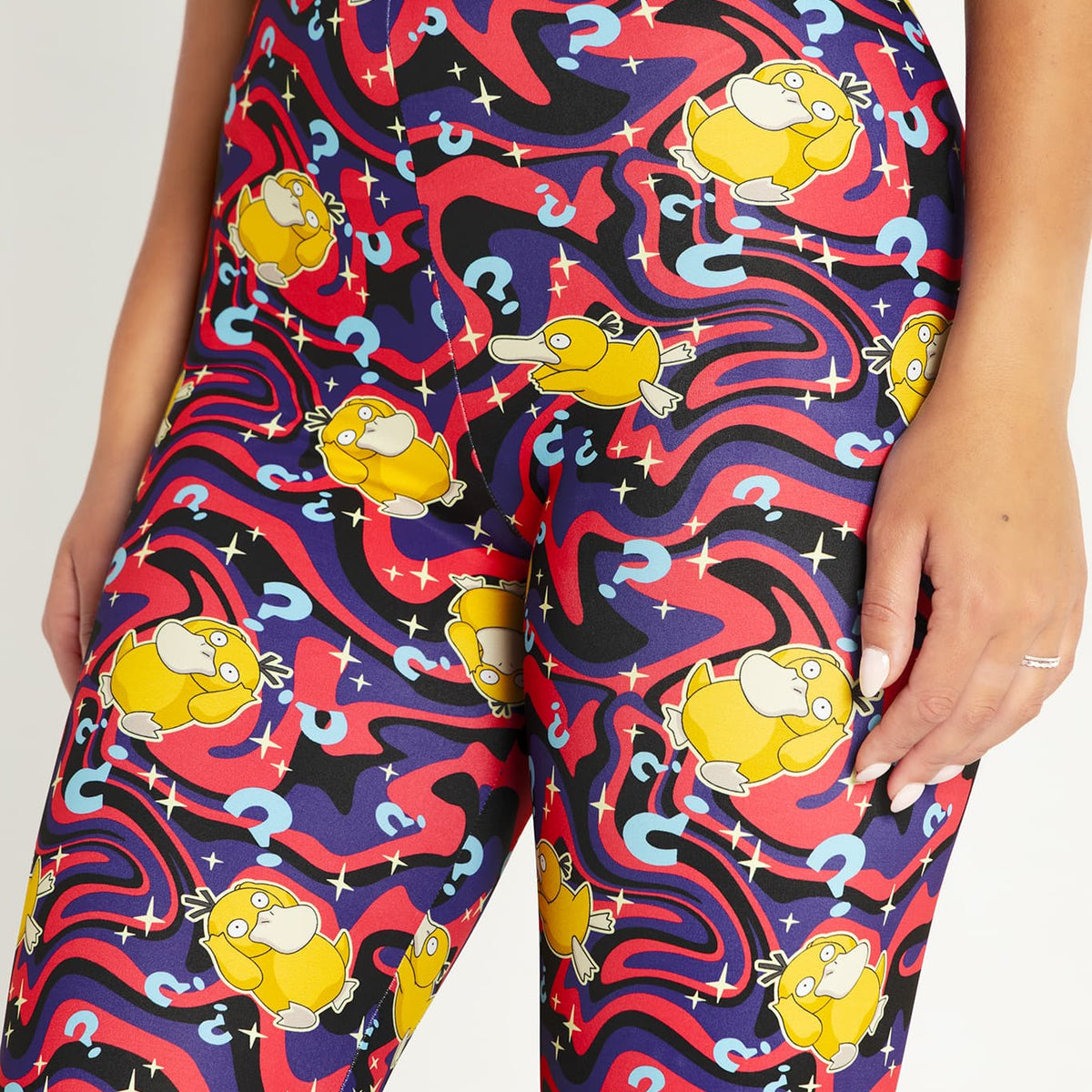 Psyduck Confusion High Waisted Matte Finish Leggings - Limited ...
