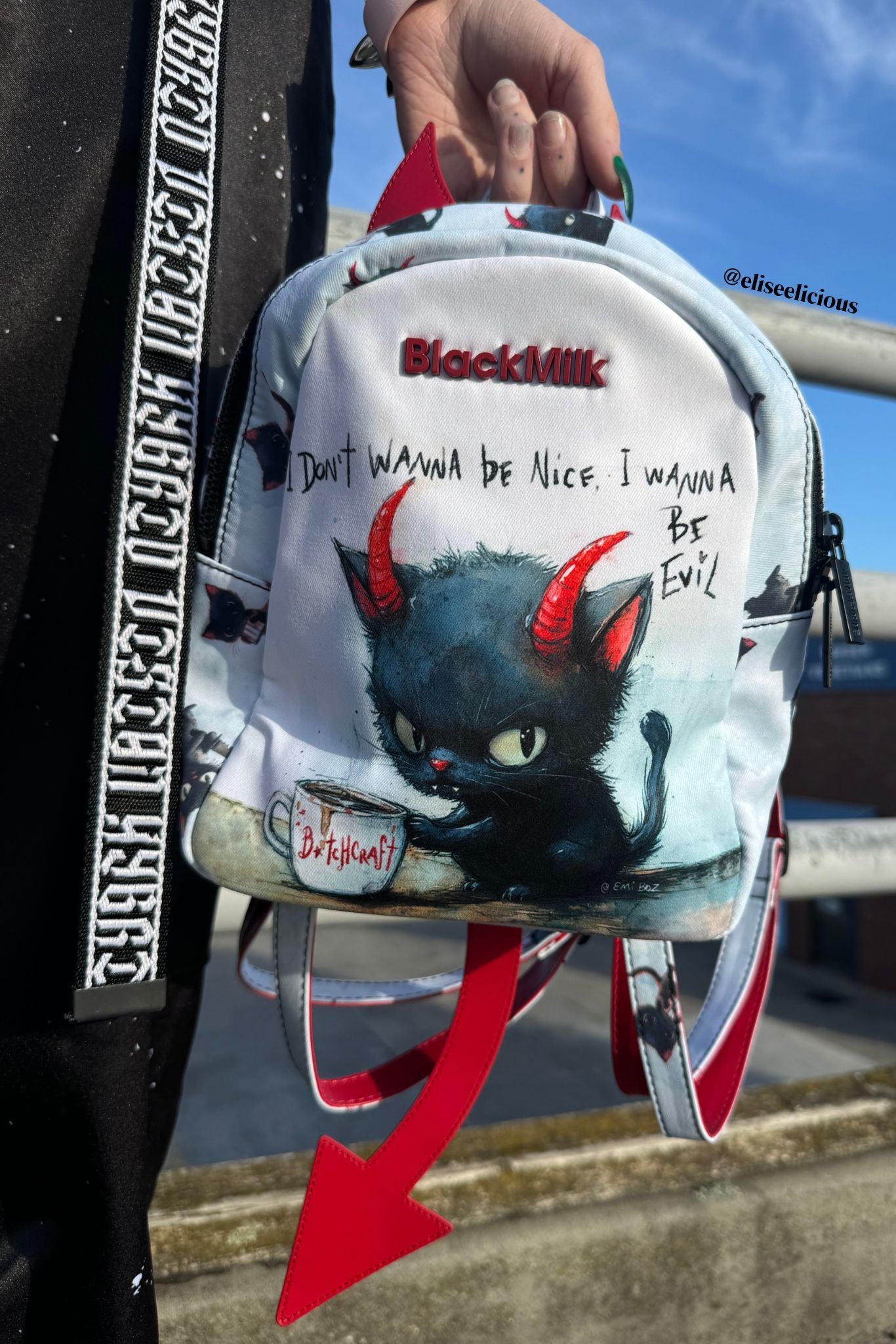 I Want to Be Evil Backpack - Limited – BlackMilk Clothing