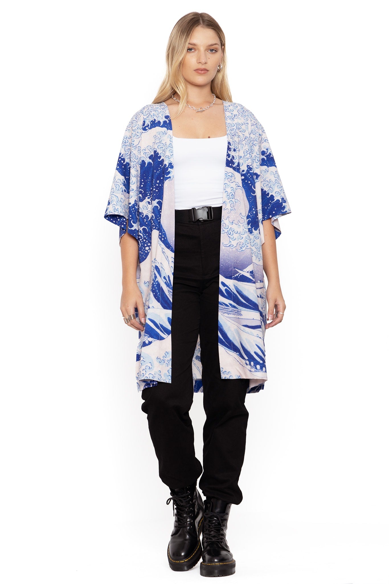 The Great Wave Robe - Limited – BlackMilk Clothing